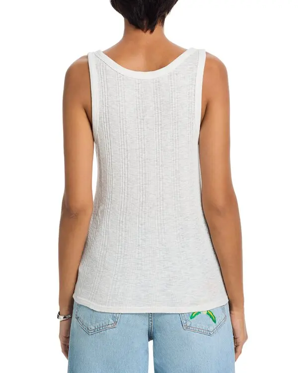 MOTHER The Runner Up Tank Top - Fluff