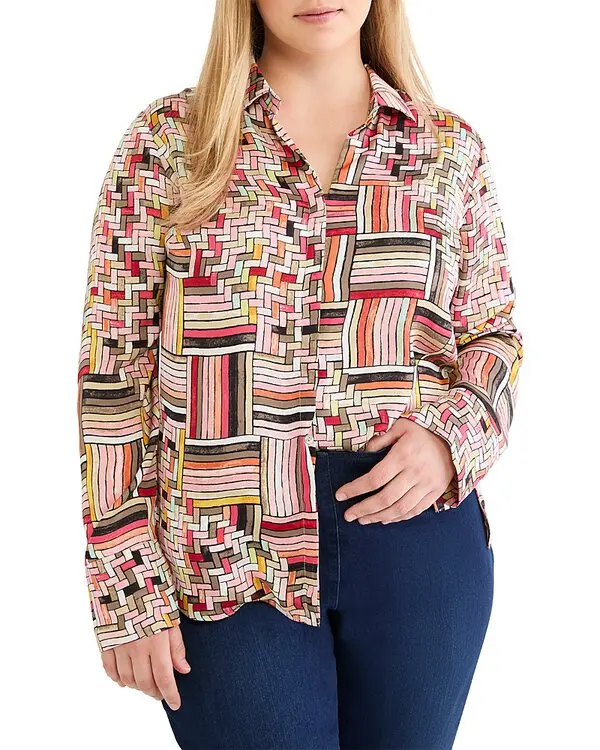 NIC+ZOE Color Weave Shirt