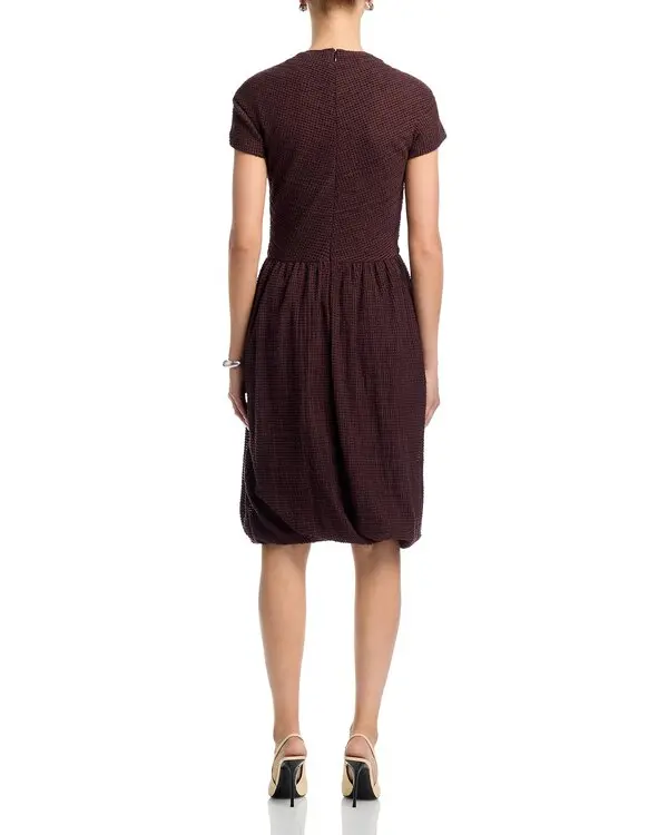 JIL SANDER Short Sleeve Balloon Dress