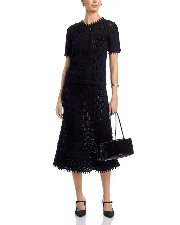 JIL SANDER Pull On Midi Skirt