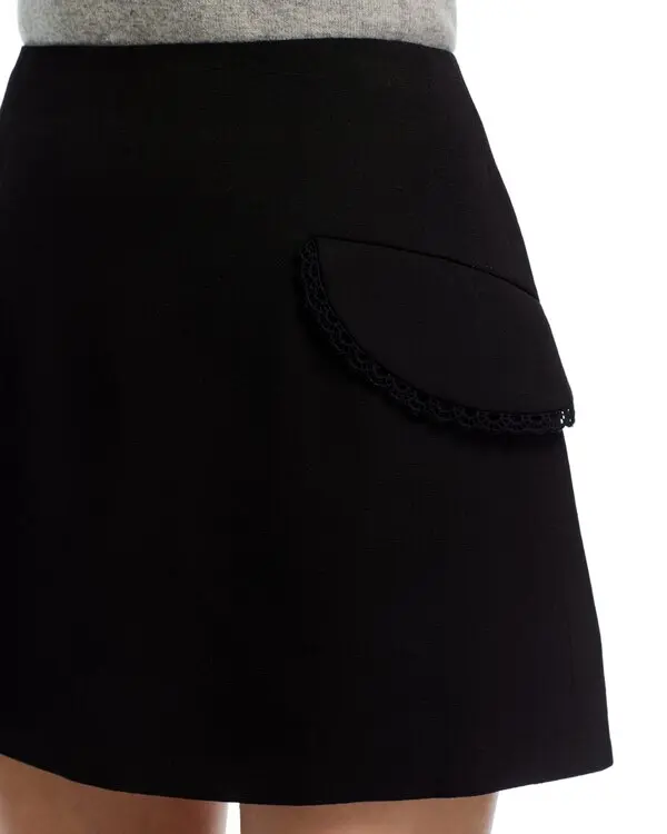 JIL SANDER Short A-line Skirt