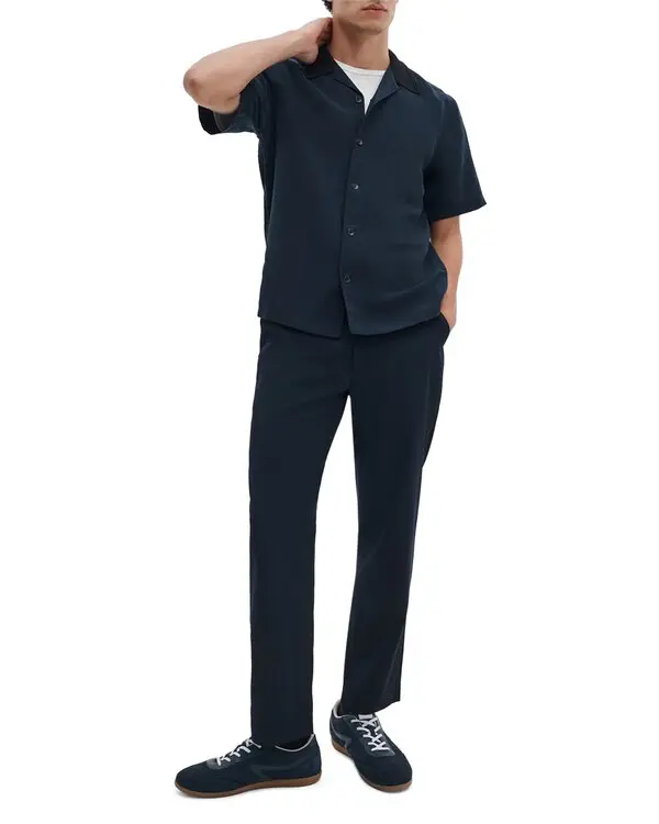 Rag & Bone Avery Slub Shirt - Navy