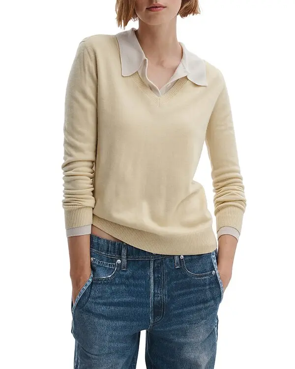 Rag & Bone Anne Polo Sweater