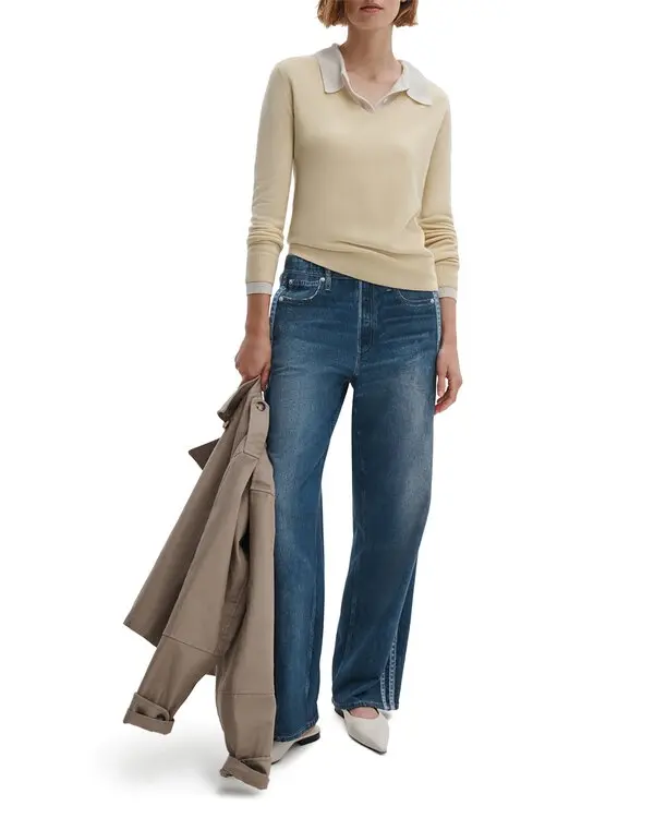 Rag & Bone Anne Polo Sweater