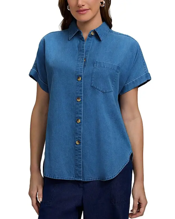 Foxcroft Abigail Denim Shirt