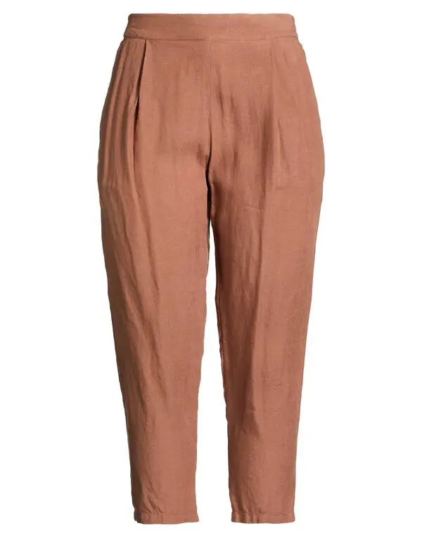 120% Lino Tapered Linen Pants