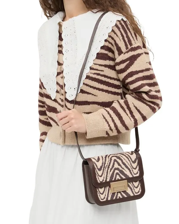 LOEFFLER RANDALL Desi Crossbody With Lock Hardware