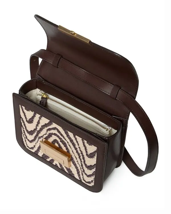 LOEFFLER RANDALL Desi Crossbody With Lock Hardware