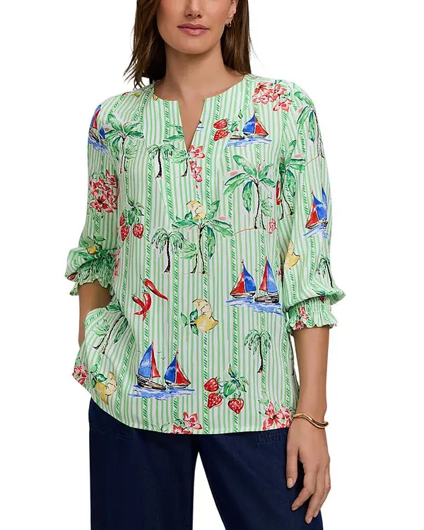 Foxcroft Alicia Printed Top