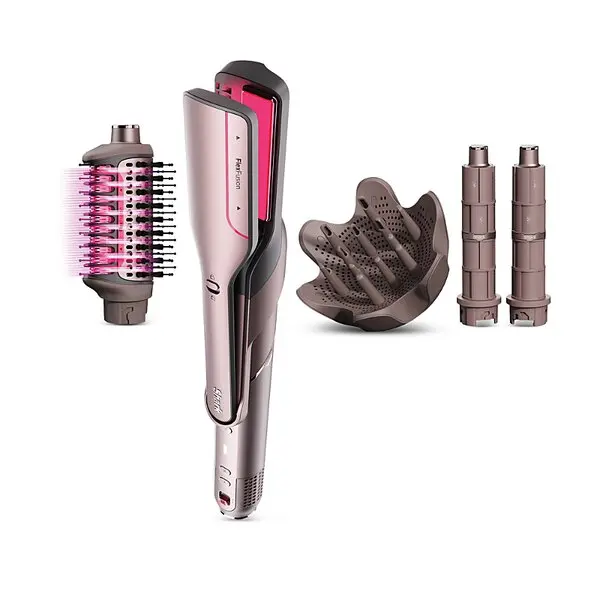 SHARK Flexfusion Straight, Curly & Coily Hair - Pink