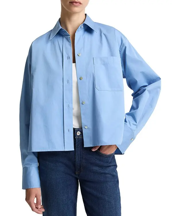 Vince Cropped Shirt - Hydra