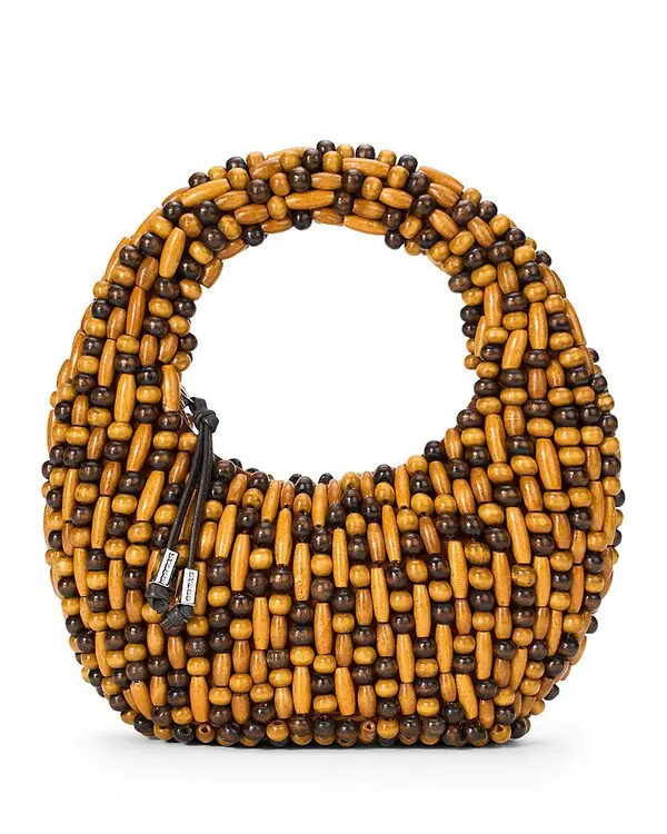 Staud Reef Bag - Multi Wood