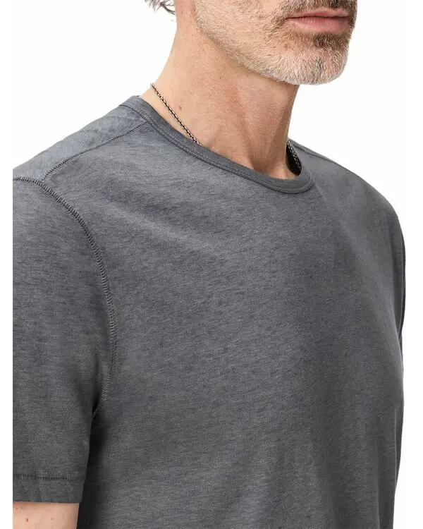 John Varvatos Bale Burnout Short Sleeve T-shirt - Flagstone