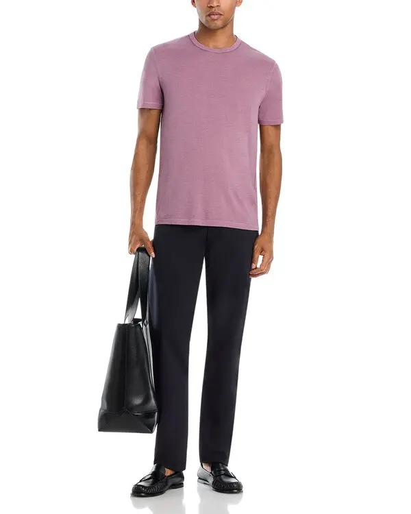 John Varvatos Bale Burnout Short Sleeve T-shirt - Purple Sand
