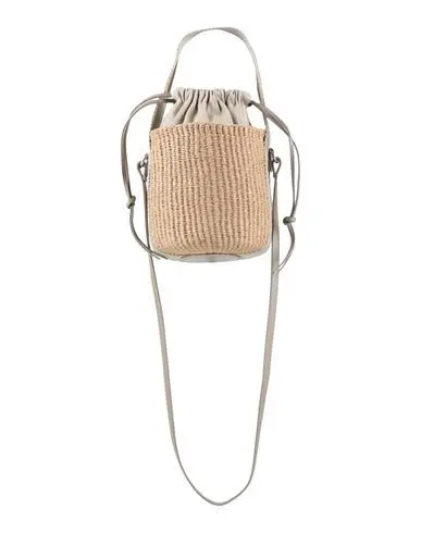 Chloé Handbag In Calfskin And Polyester - Beige