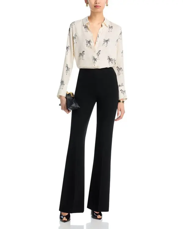 Rails Saige Zebra Shirt - Ivory Zebra