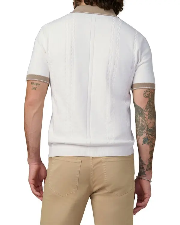 Joe's Jeans Textured Tennis Polo