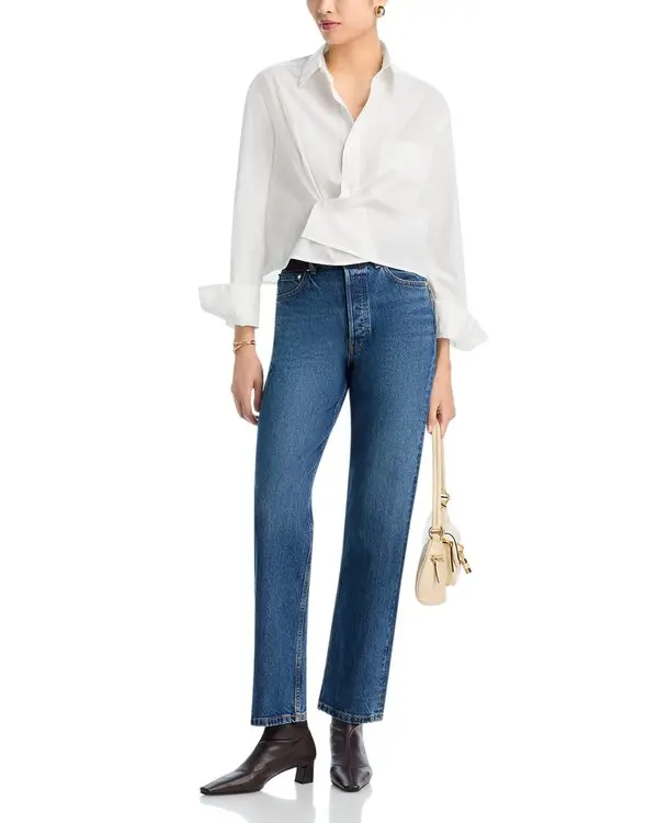CISSA Long Sleeve Cropped Shirt