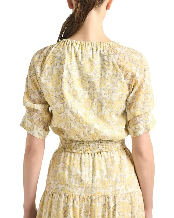 Derek Lam 10 Crosby Suri Printed Blouse