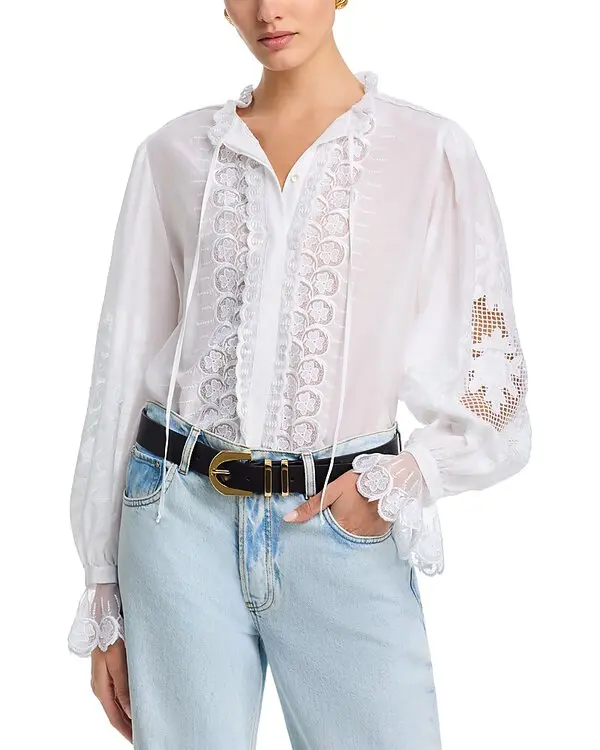 Kobi Halperin Lacey Blouse