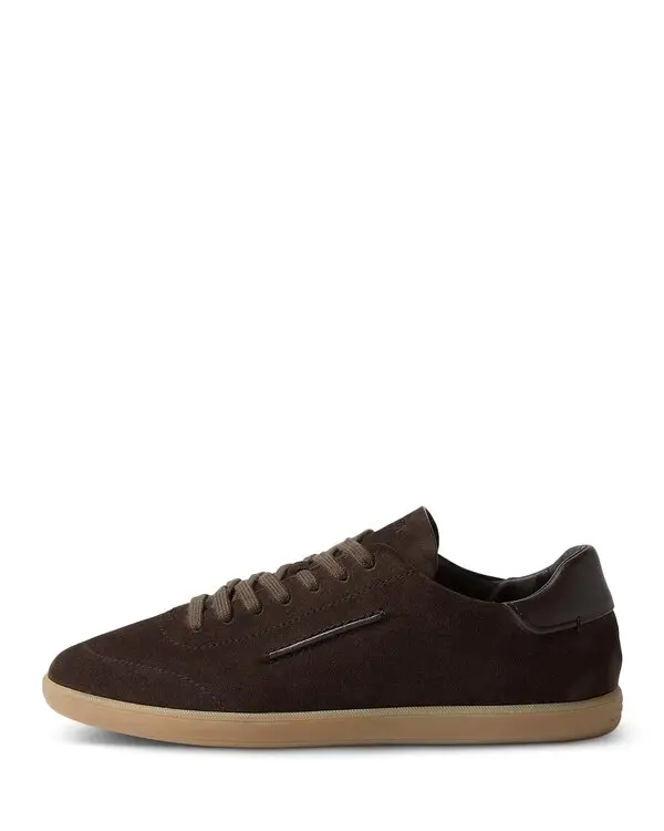 Zegna 232 Suede Sneakers - Dark Brown