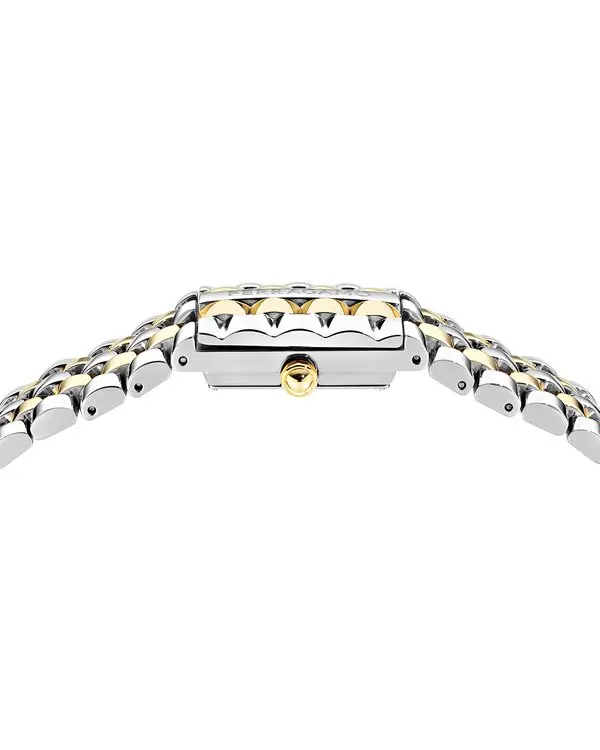 FERRAGAMO Secret Bracelet Watch, 18.5 X 30mm - Two Tone/green