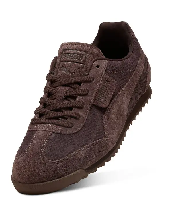 PUMA Arizona Python Embossed Sneakers