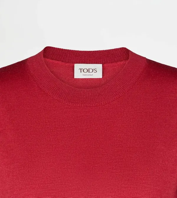 TOD'S Short-sleeved Silk Blend Pullover