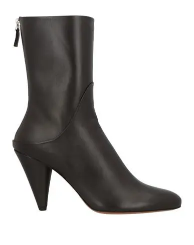 Proenza Schouler Dark Lambskin Ankle Boots