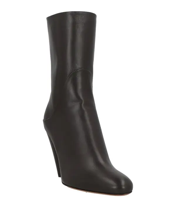 Proenza Schouler Dark Lambskin Ankle Boots