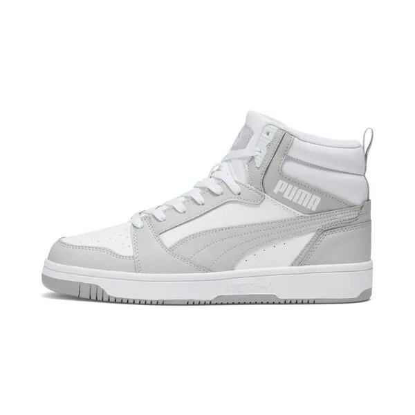 PUMA Rebound V6 Wide High-top Sneakers - White