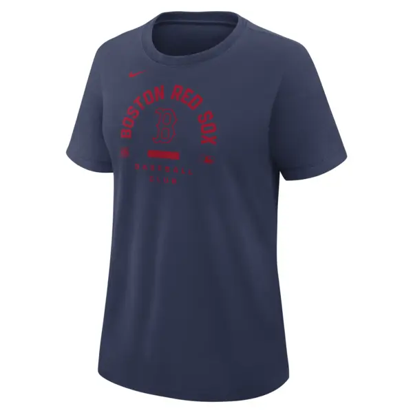 Nike Boston Red Sox Authentic Collection Early Work Dri-fit Mlb T-shirt - Blue