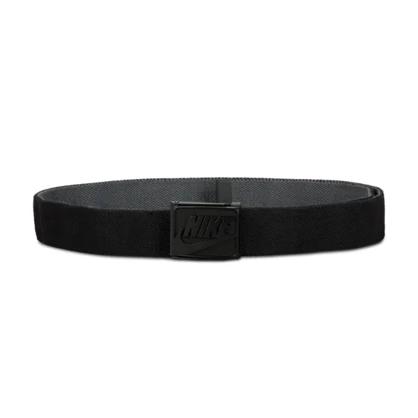 Nike Reversible Textured Stretch Web Belt - Black