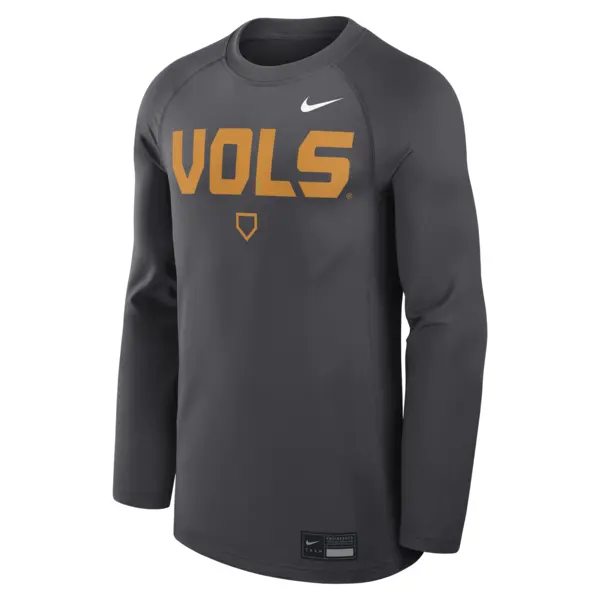 Nike Dri-fit College Long-sleeve T-shirt - Grey