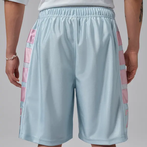 JORDAN Brooklyn Cat Scratch Shorts - Blue
