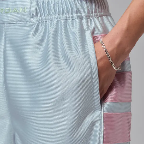 JORDAN Brooklyn Cat Scratch Shorts - Blue