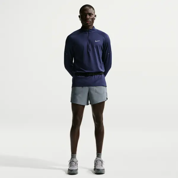 Nike Stride Dri-fit 5" 2-in-1 Running Shorts - Grey