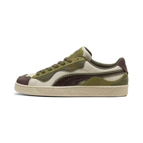 PUMA Basket Trippy Camo Sneakers - White