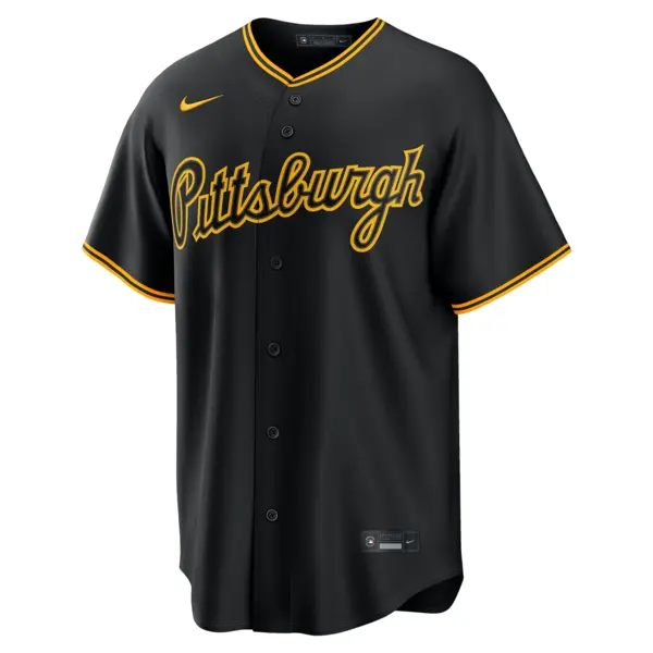 Nike Paul Skenes Pittsburgh Pirates Mlb Replica Jersey - Black