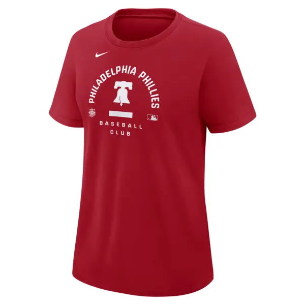Nike Philadelphia Phillies Authentic Collection Early Work Dri-fit Mlb T-shirt - Red