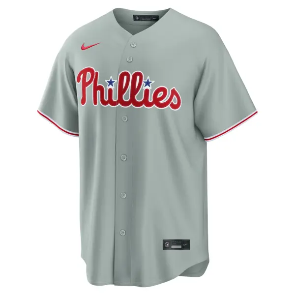 Nike Bryce Harper Philadelphia Phillies Mlb Replica Jersey - Grey