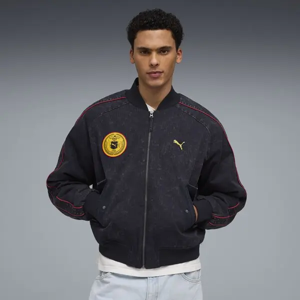 PUMA T7 Nyc Bomber Jacket - Blue