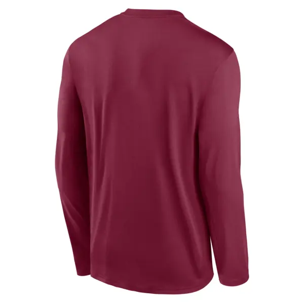 Nike Philadelphia Phillies Authentic Collection Team Issue Dri-fit Mlb Long-sleeve T-shirt - Red