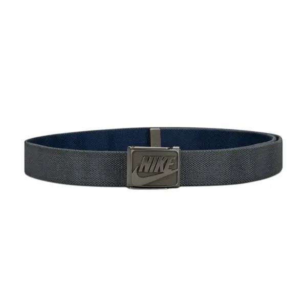 Nike Reversible Textured Stretch Web Belt - Grey