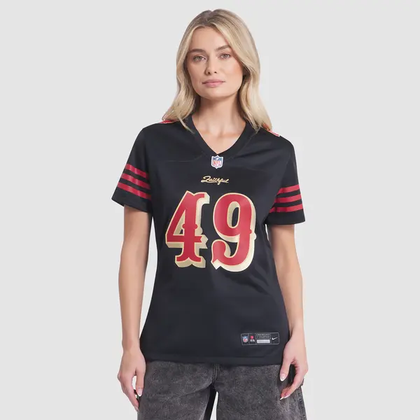 Nike The Faithful San Francisco 49ers Rivalries Collection Nfl Game Jersey - Black