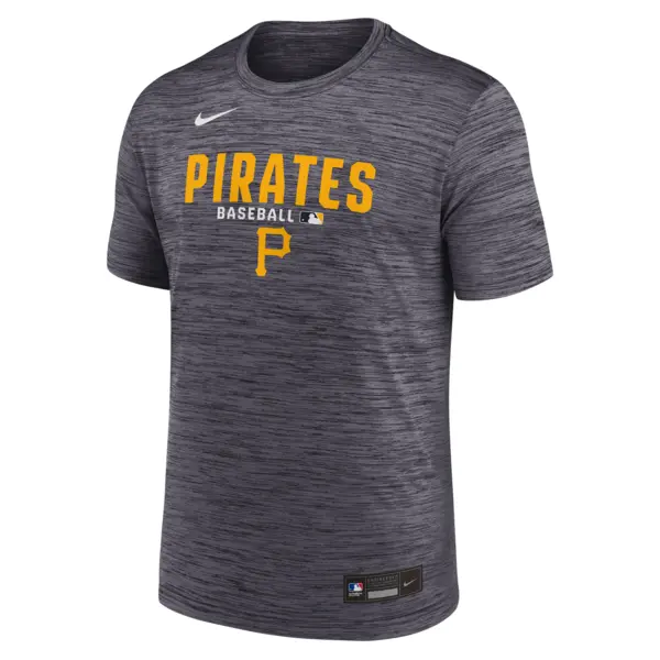 Nike Pittsburgh Pirates Authentic Collection Dri-fit Mlb T-shirt - Black