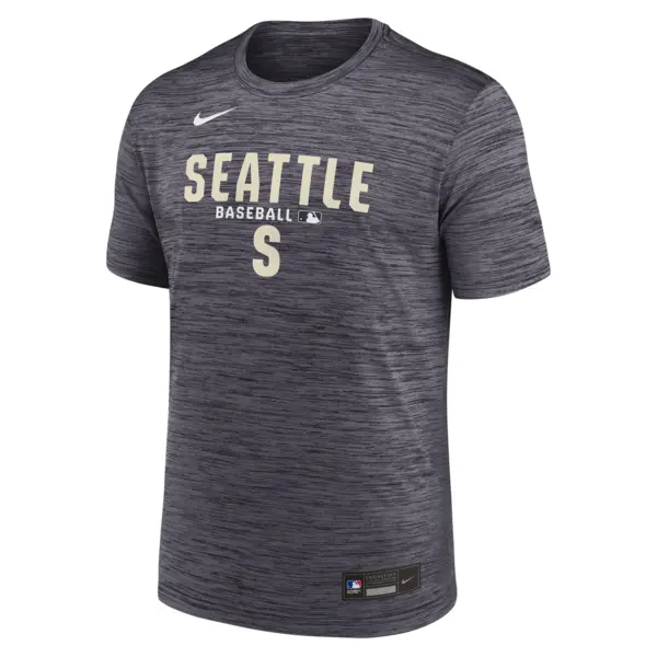 Nike Seattle Mariners Authentic Collection Dri-fit Mlb T-shirt - Black