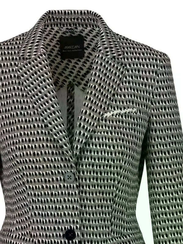 MARCCAIN Sprinkles Print Single-breasted Blazer