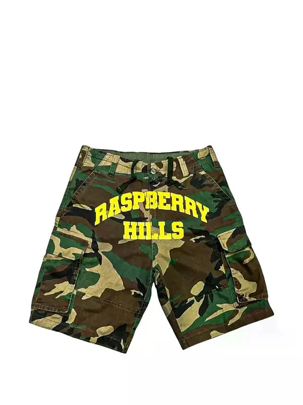 GV GALLERY Camo-print Cargo Shorts