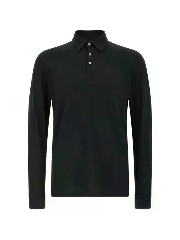 ZANONE Cuffed-sleeves Polo Shirt